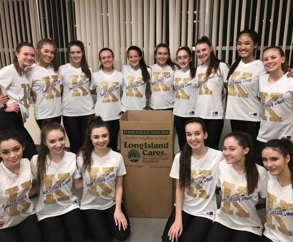 Junior Varsity Dance Team Helps to Support Long Island Cares ...