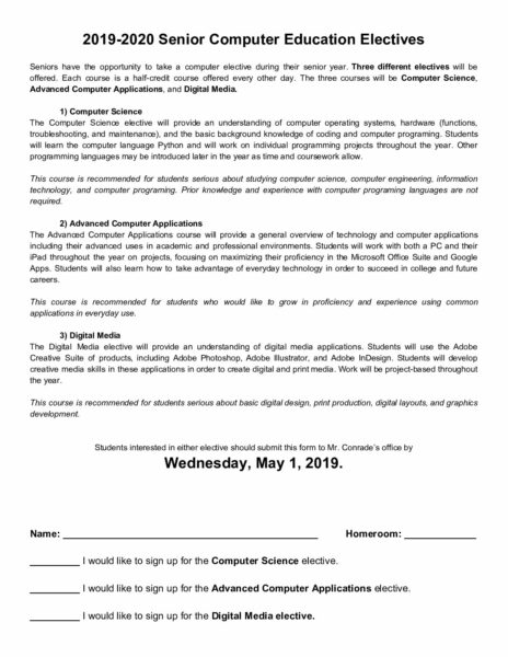 2019-2020 Senior Computer Education Electives – Kellenberg Memorial ...