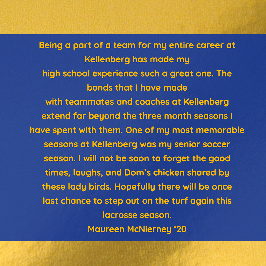 Maureen McNierney Writeup – Kellenberg Memorial High School