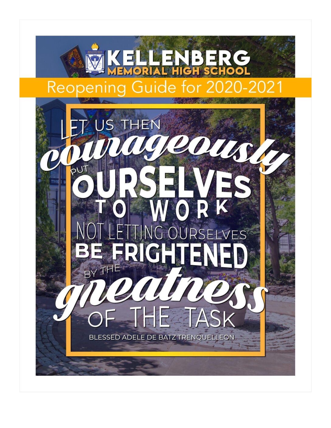 Kellenberg Memorial Reopening Plan – Kellenberg Memorial High School