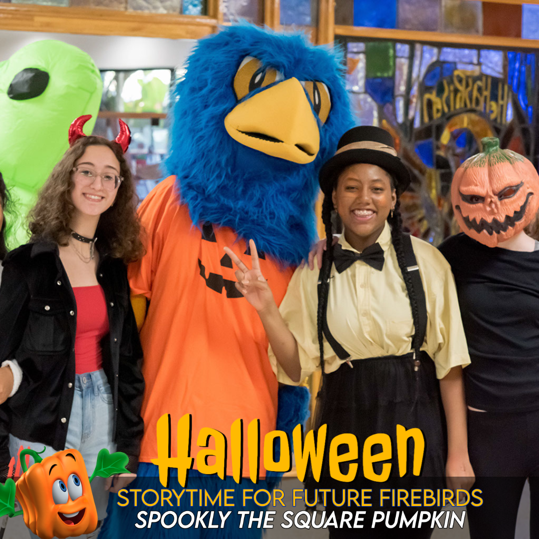 Halloween Storytime for Future Firebirds – Kellenberg Memorial High School
