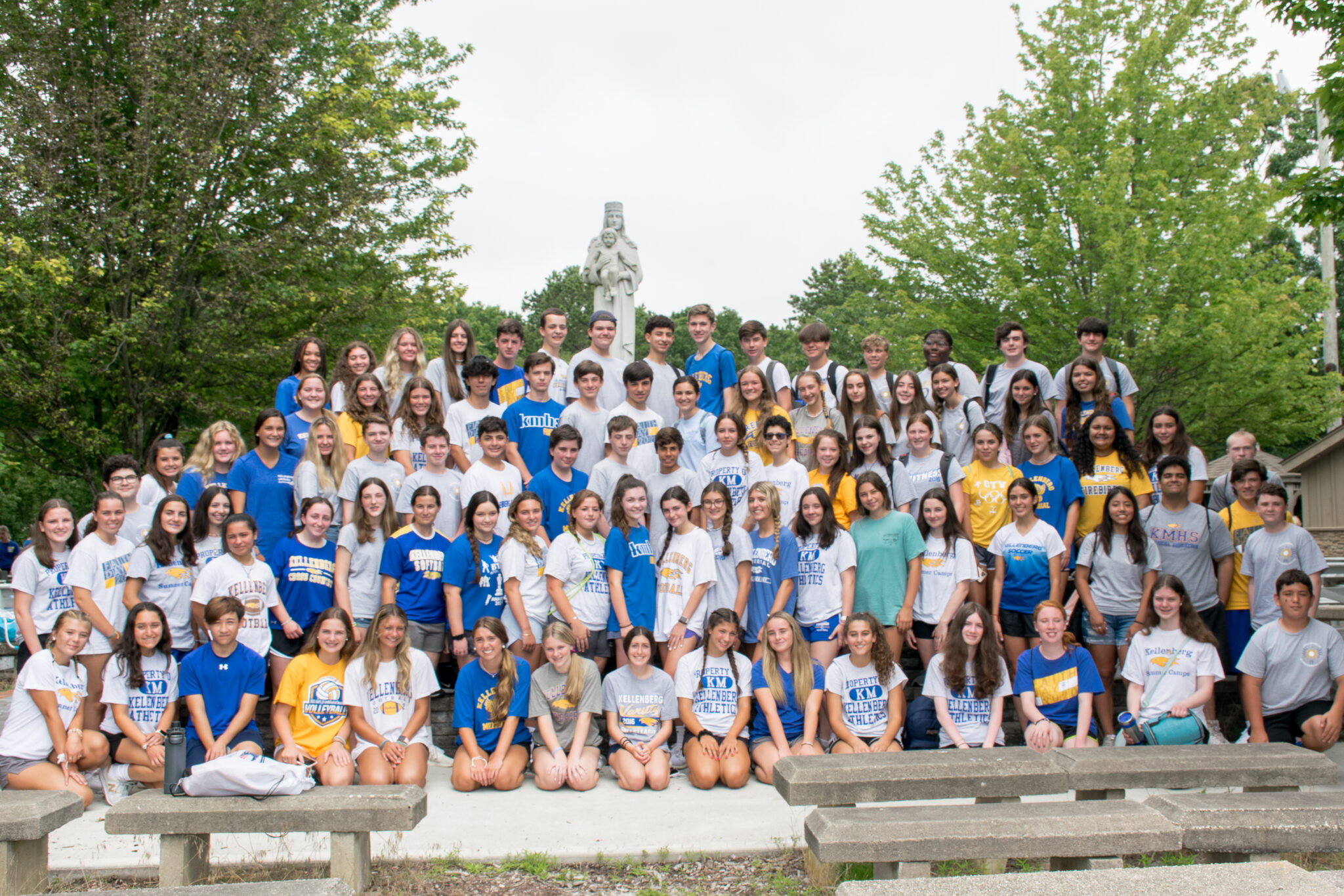 20210714 – Freshman Catholic Experience – 045 – Kellenberg Memorial ...