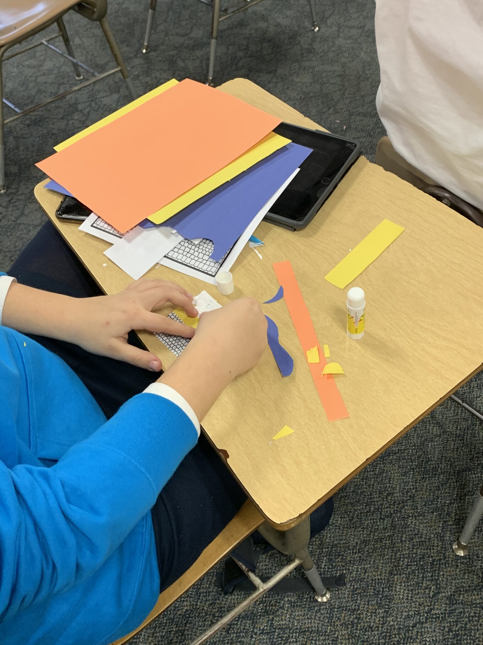 Latin Club Create Their Own Mosaics – Kellenberg Memorial High School