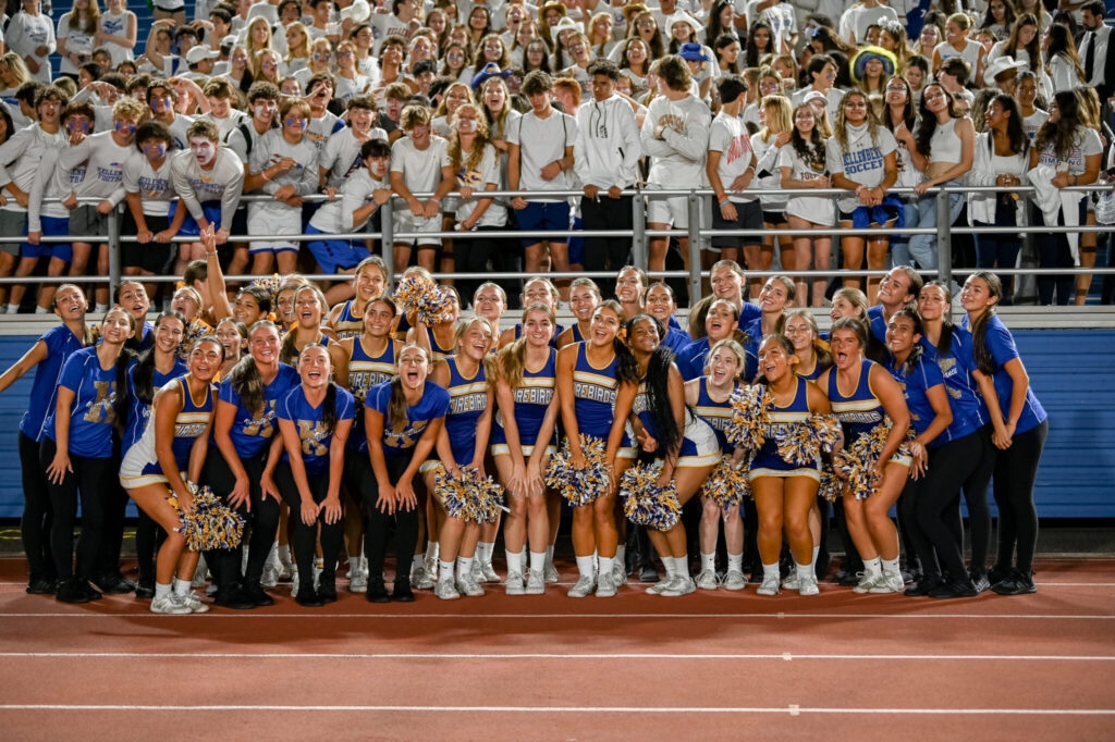 Firebirds Play White Out Game – Kellenberg Memorial High School