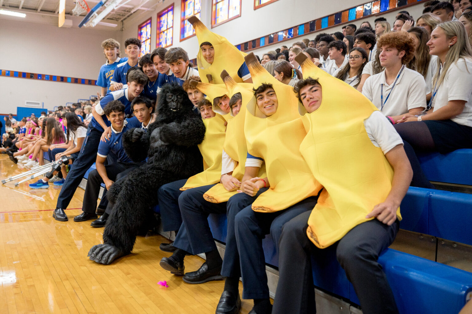 Students Express Their School Spirit At The Fall Spirit Pep Rally ...