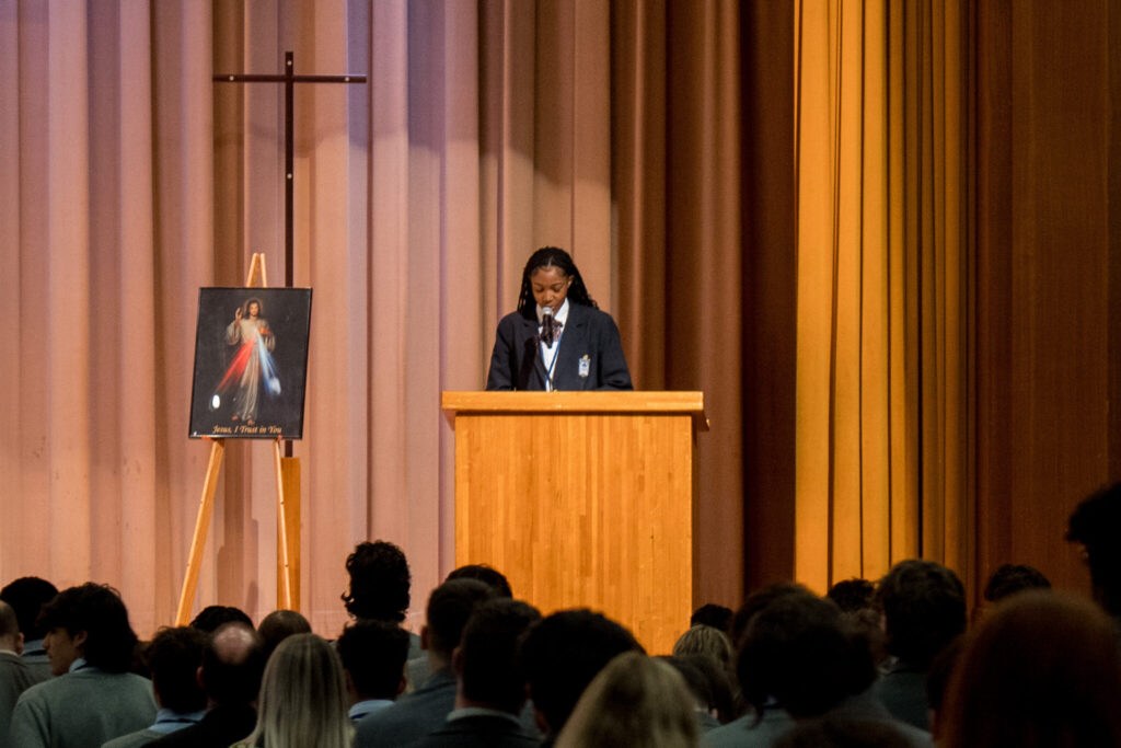 Mass Celebrates the ABC’s of Divine Mercy – Kellenberg Memorial High School