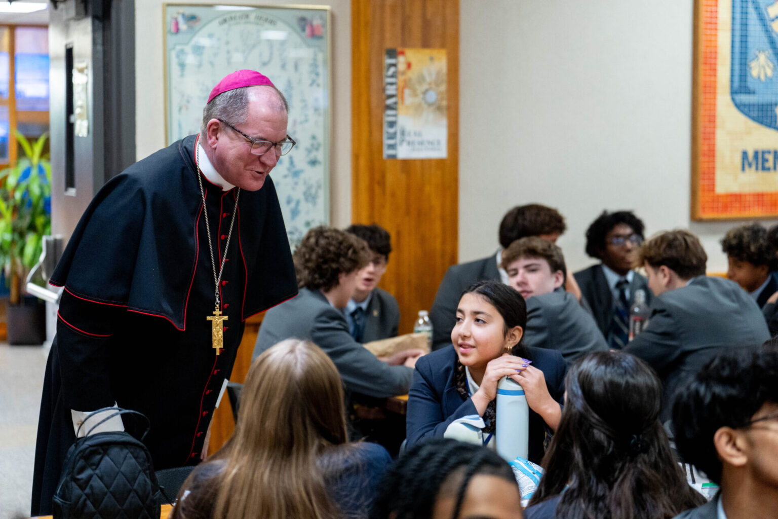 Bishop Barres Visits Kellenberg Memorial – Kellenberg Memorial High School