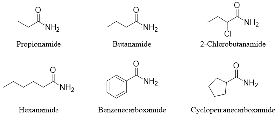 Nomenclature of Amides | Orgoreview