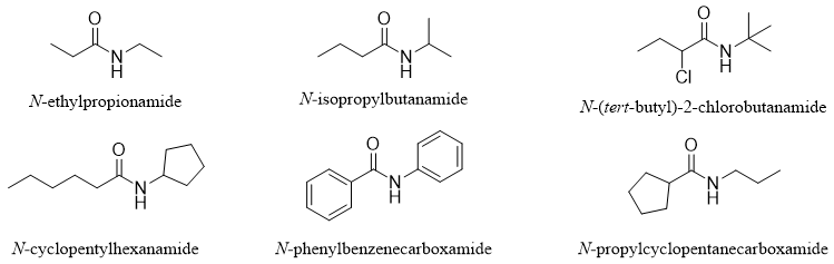 Nomenclature of Amides | Orgoreview