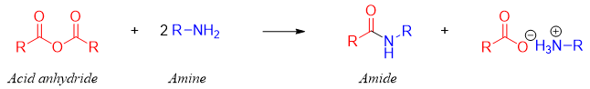 Amide Formation from Acid Anhydrate | Orgoreview