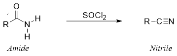 Dehydration of Amides to Nitriles | Orgoreview