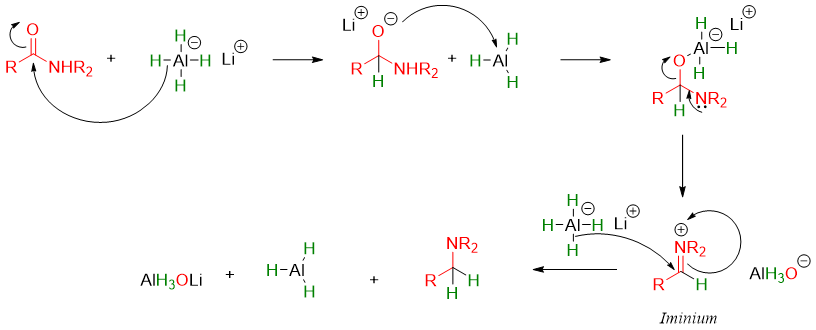 Amide Reduction (making Amines) | Orgoreview