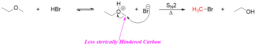 Ether Cleavage through Sn1 | Orgoreview