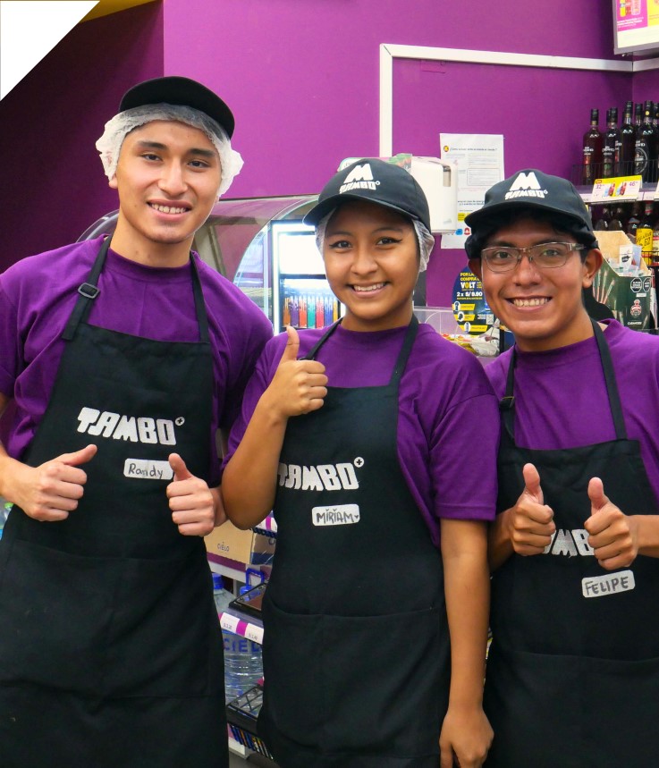 Trabaja con nosotros - Tambo | Cada vez más cerca