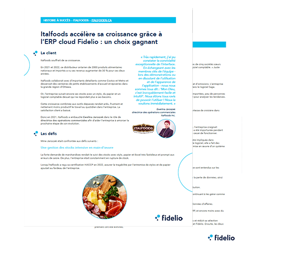 Découvrez l'histoire à succès d'Italfoods