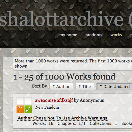 Show Skin | Archive of Our Own