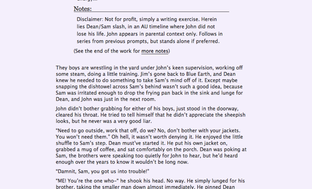 Show Skin | Archive of Our Own