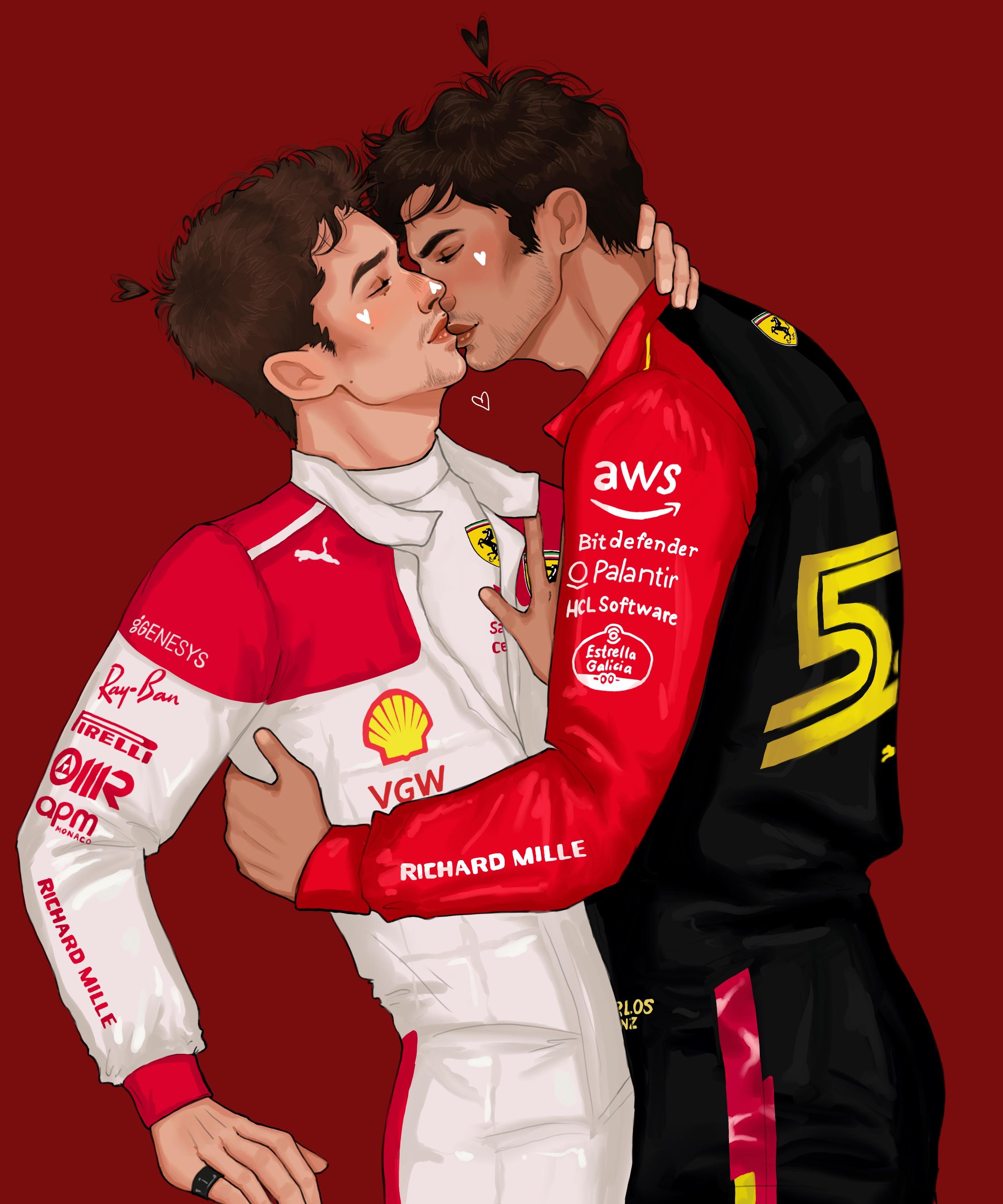 You look good in these colors - witchxxx - Formula 1 RPF [Archive of Our Own]