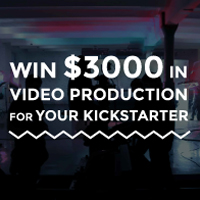 Win a $3000 video for your Kickstarter