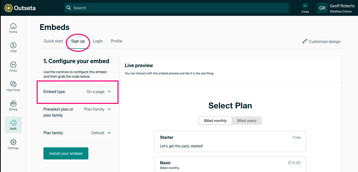 Outseta Knowledge Base