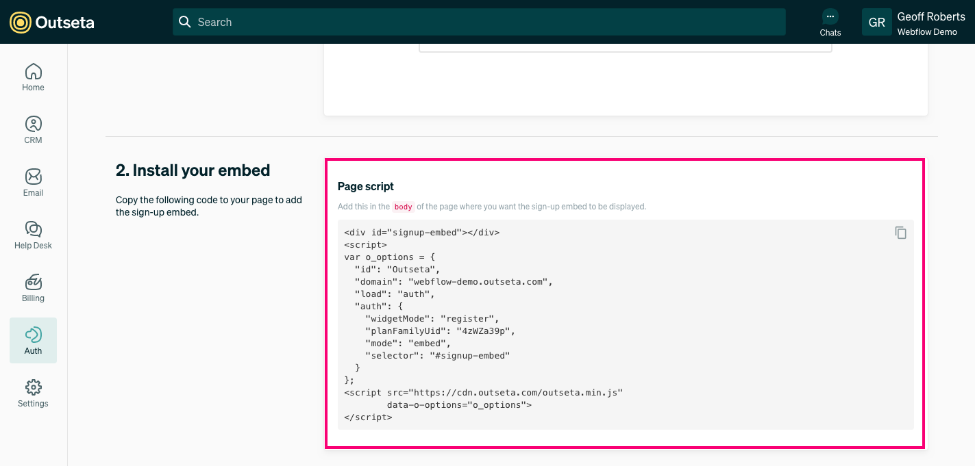 Outseta Knowledge Base