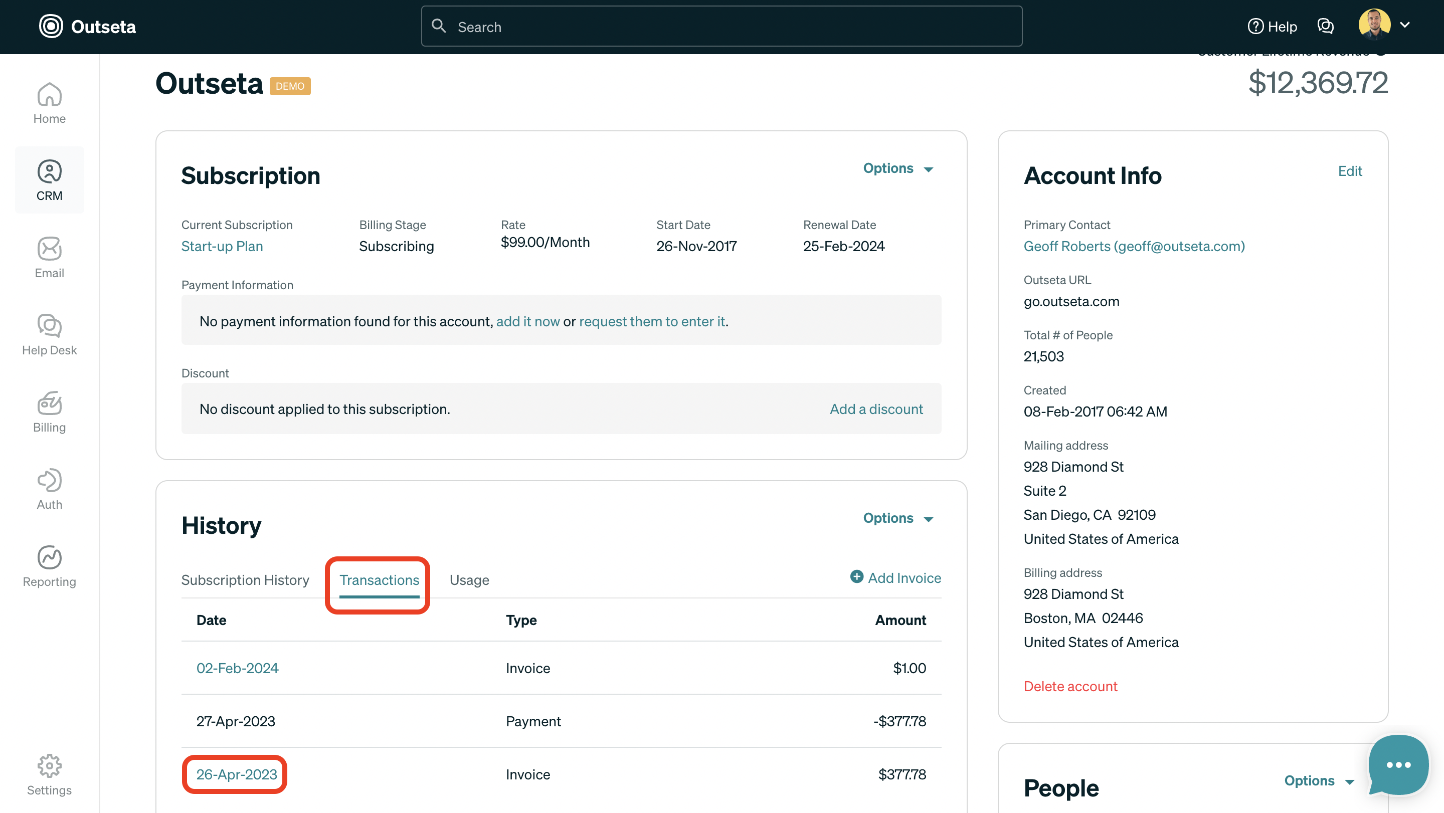 Outseta Knowledge Base
