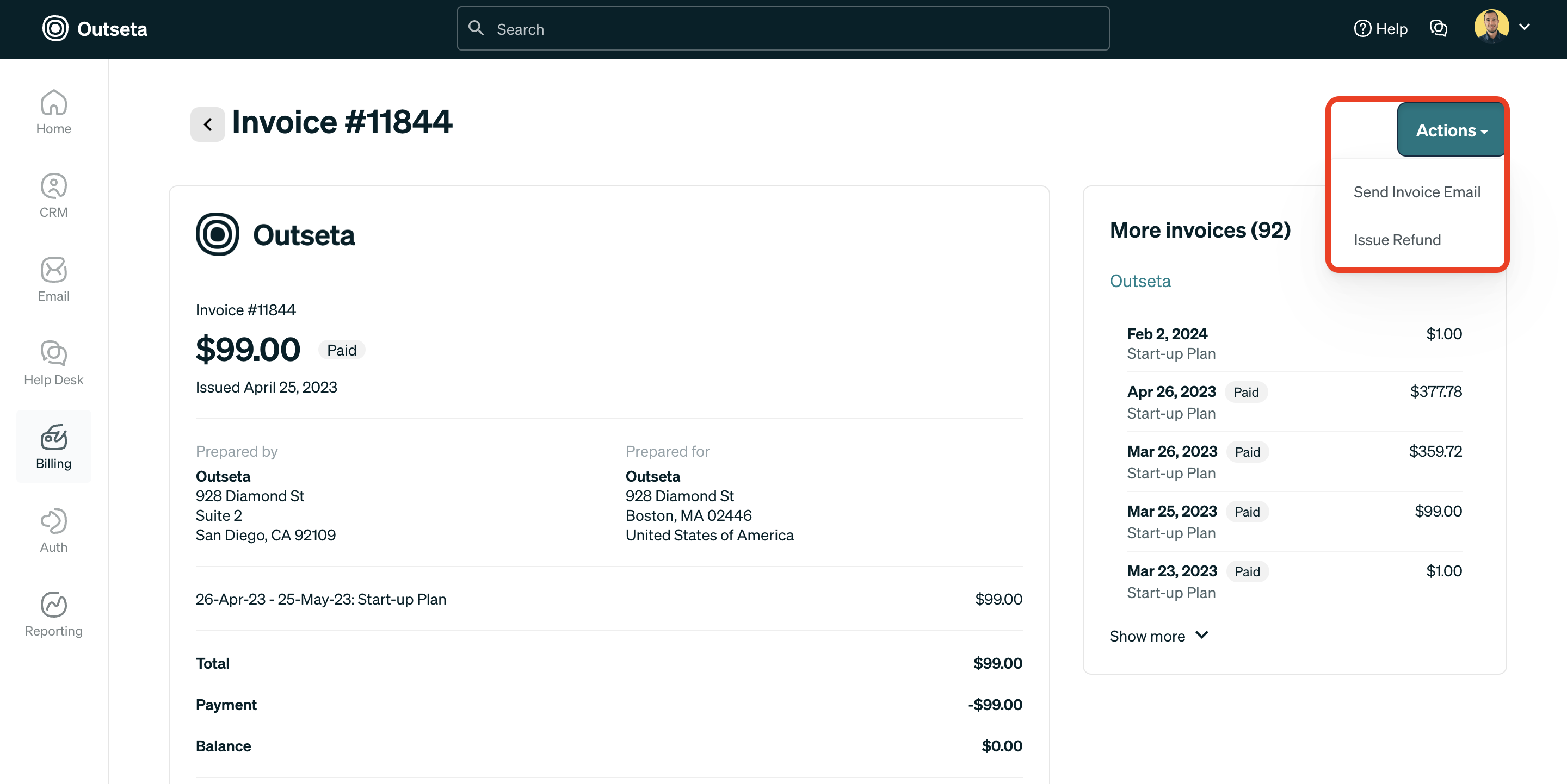 Outseta Knowledge Base