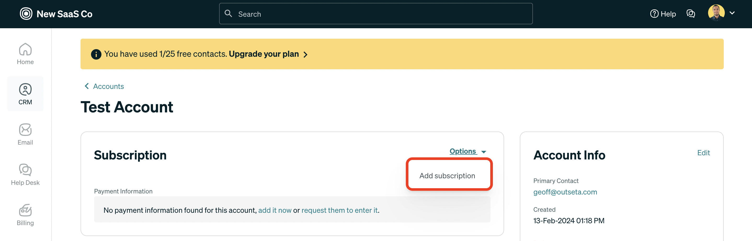 Outseta Knowledge Base