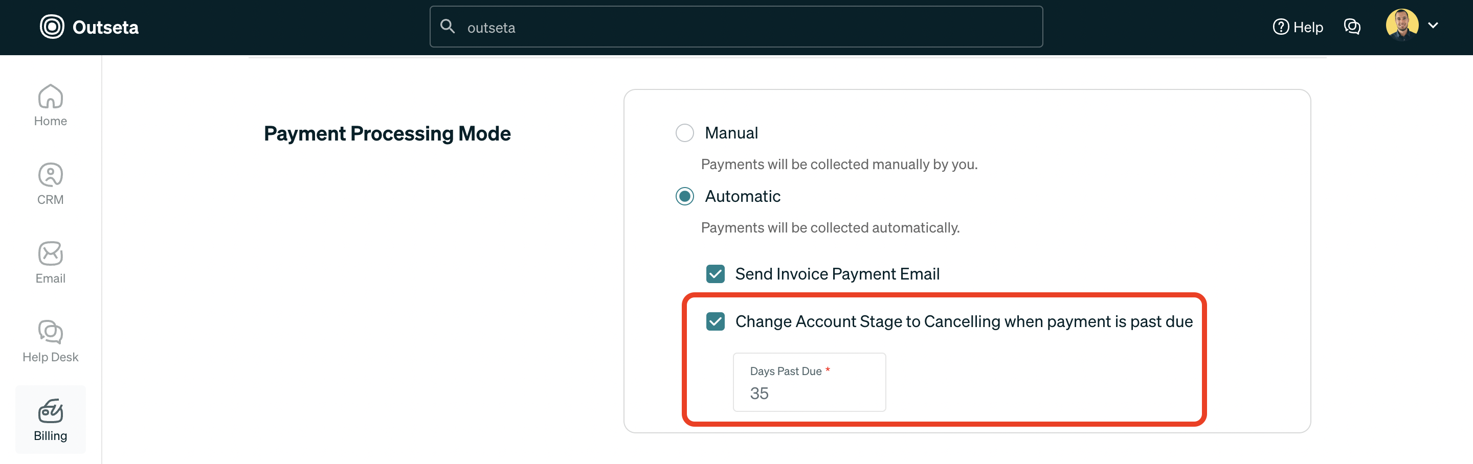 Cancelling subscriptions | Outseta Knowledge Base