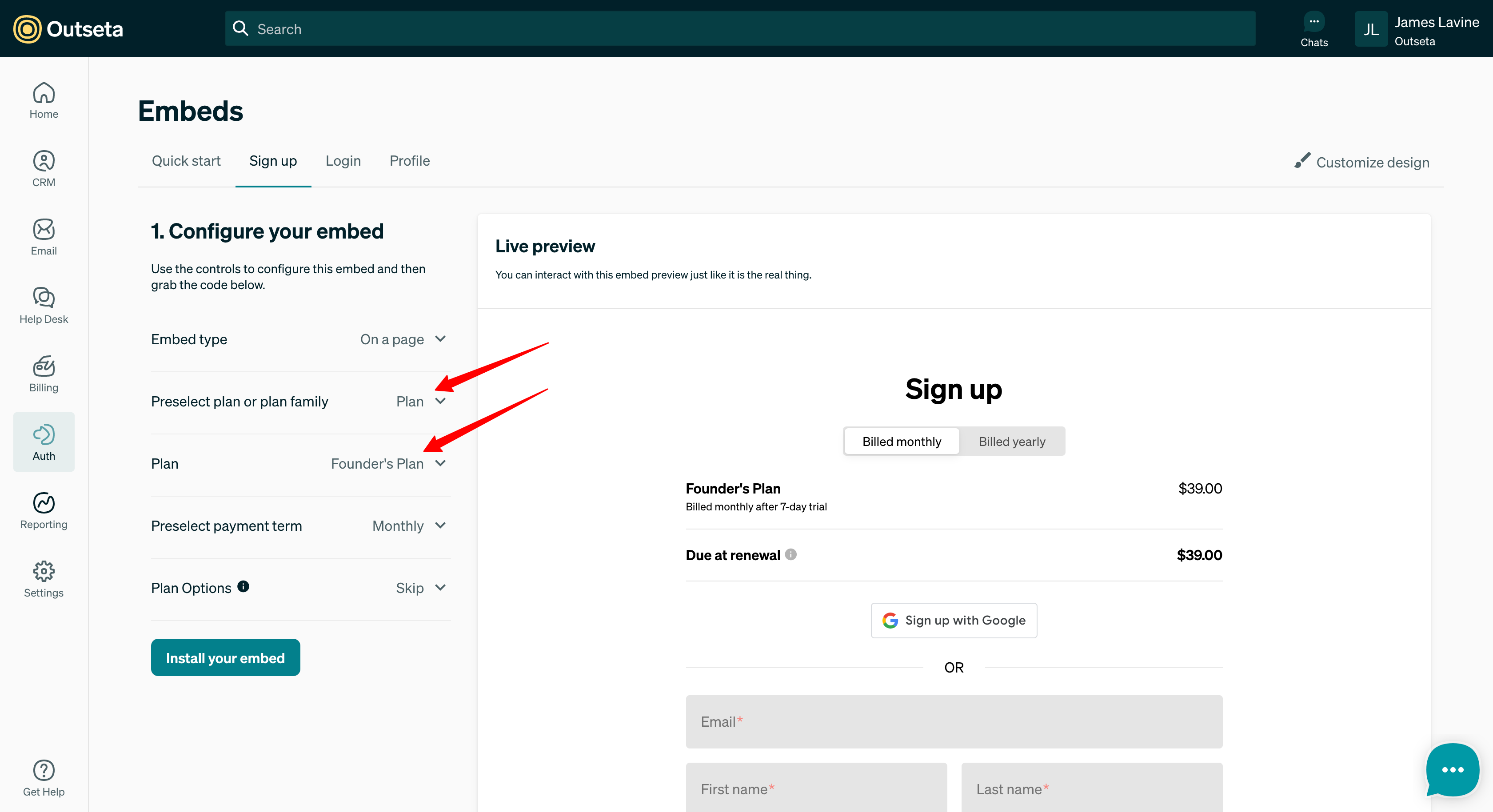 Outseta Knowledge Base
