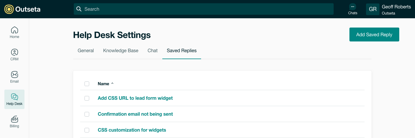 Outseta Knowledge Base