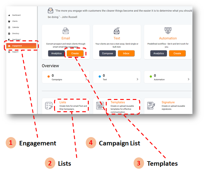 How to create a Campaign from scratch | InsuredMine Knowledge Base