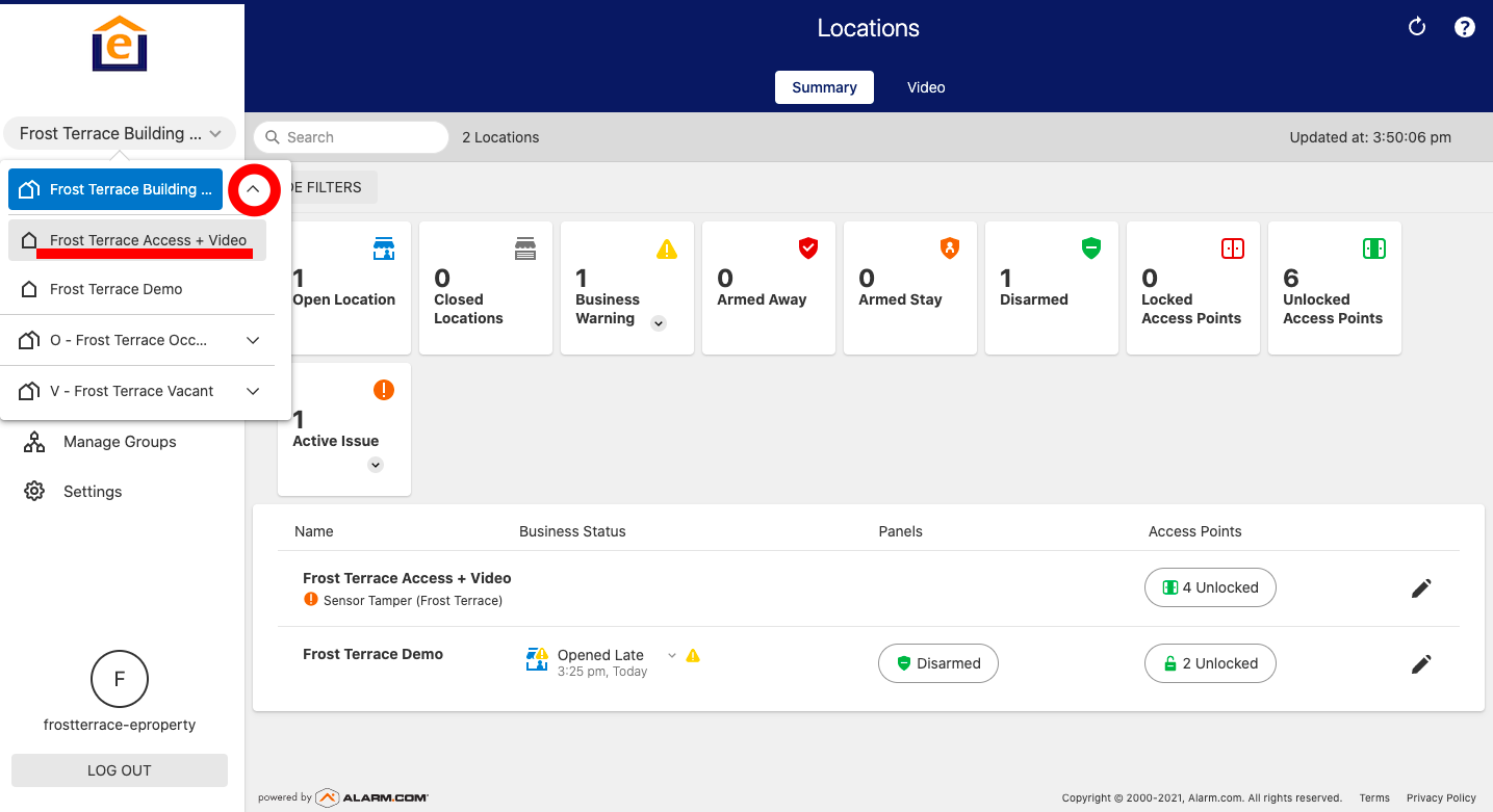 How to setup an automated schedule for locking/unlocking building ...