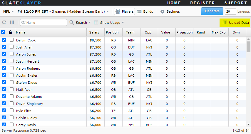 How to Mass Upload Player Data | Slate Slayer Knowledge Base