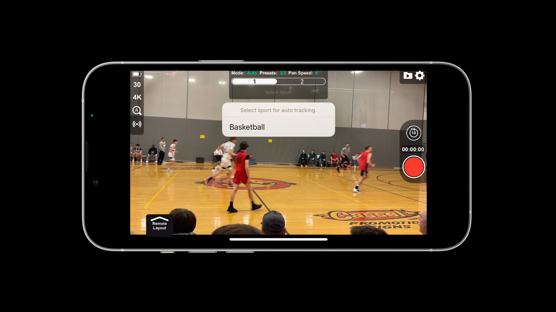 Basketball Auto Tracking Set Up | Scout Knowledge Base