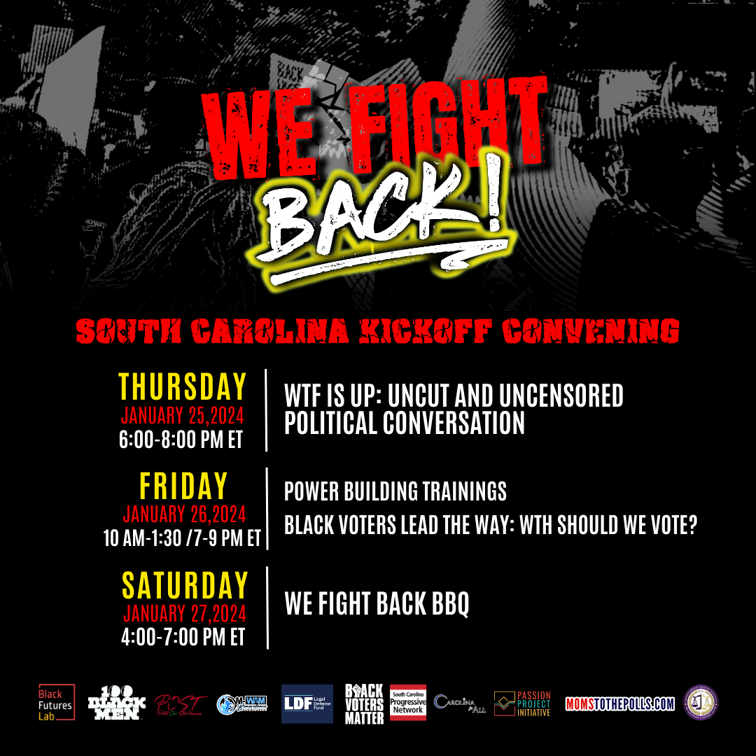 Invite South Carolina residents to BVMs WE FIGHT BACK Kickoff