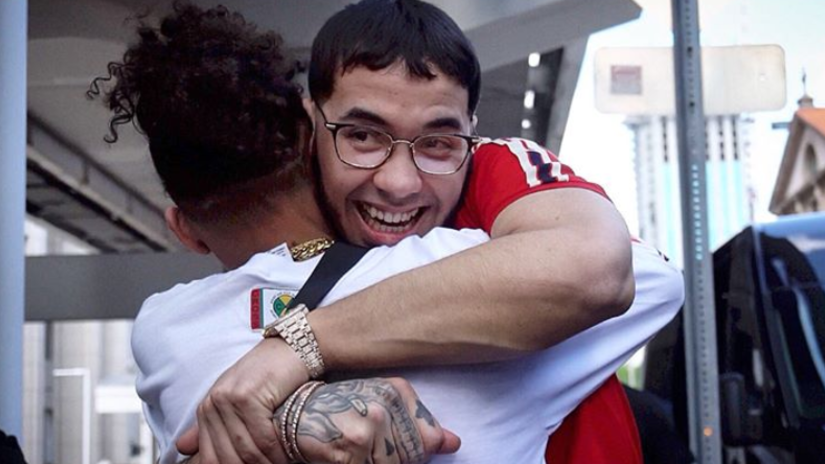 Estas son las primeras fotos de Anuel AA tras salir de prisión