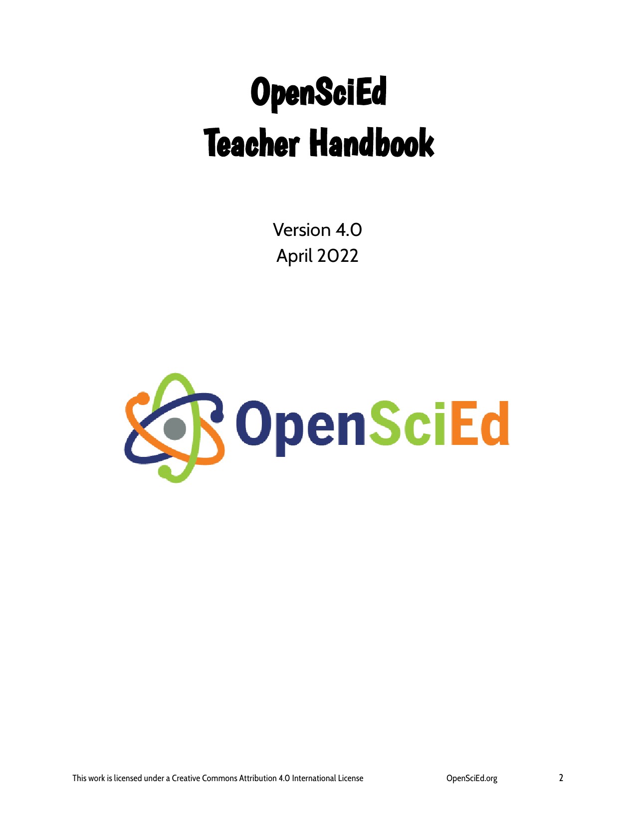OpenSciEd Teacher Handbook - Powered by PageTurnPro.com