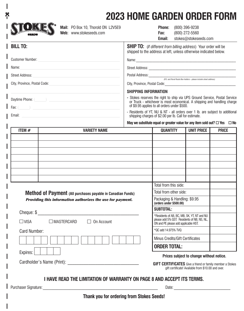 2023 Stokes Seeds Home Garden Catalog - Powered by PageTurnPro.com