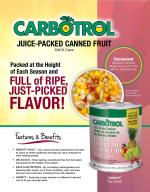 Carbotrol #10 Can Fruit