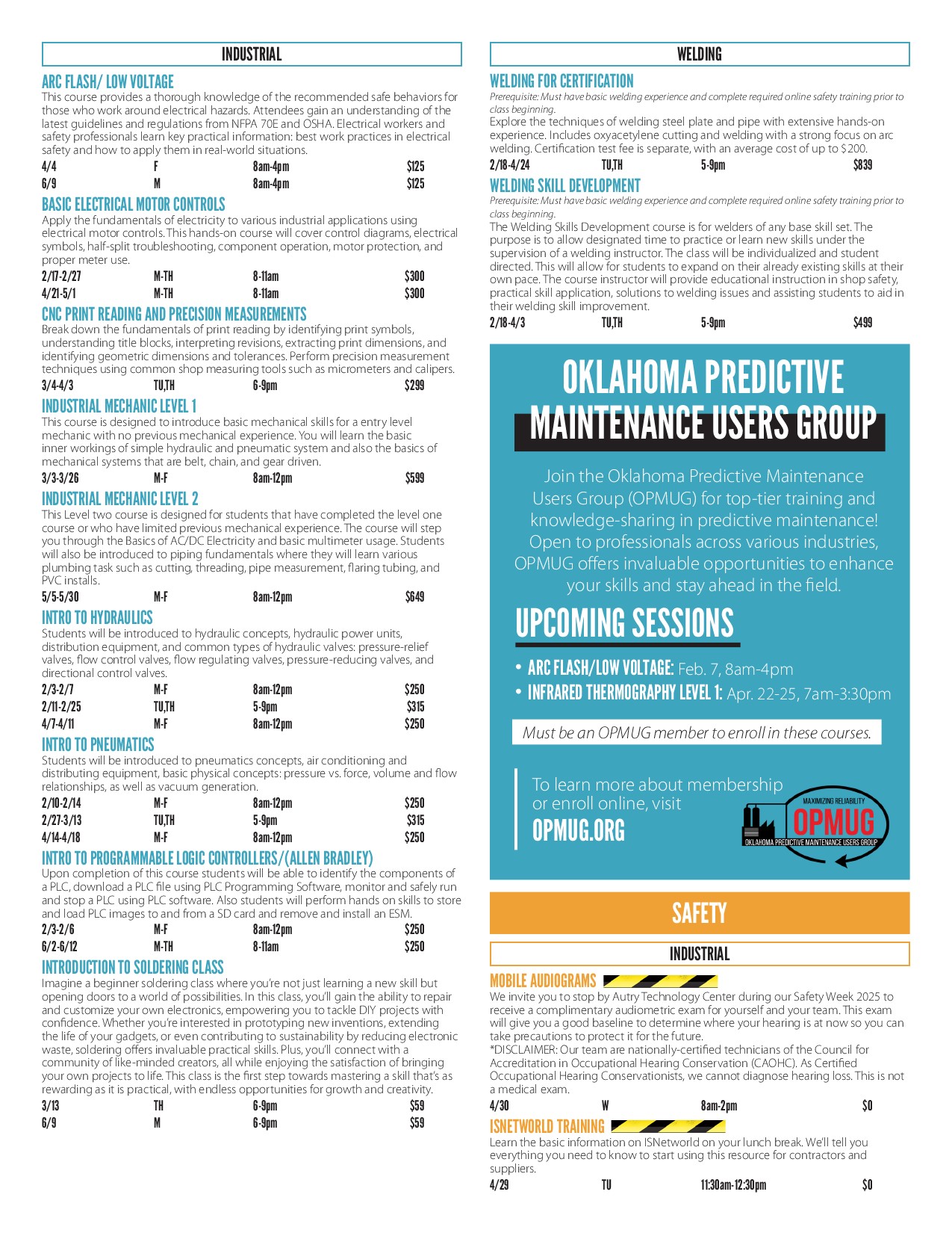 Short Term Courses Catalog Spring 2025.pdf - Powered by PageTurnPro.com