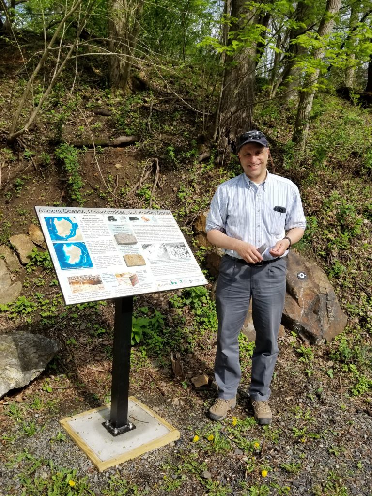 AMC and Lehigh Partner on Geology Signage Project - Pennsylvania Highlands