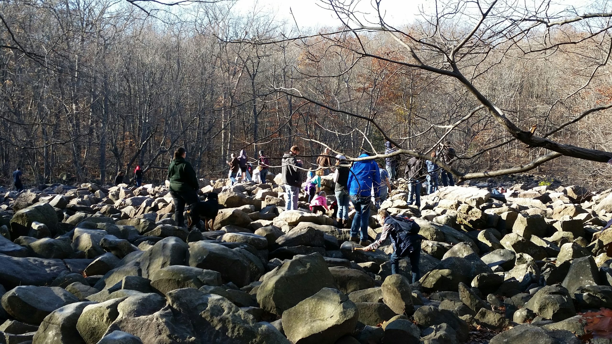 Highlands Trail at Ringing Rocks - Pennsylvania Highlands