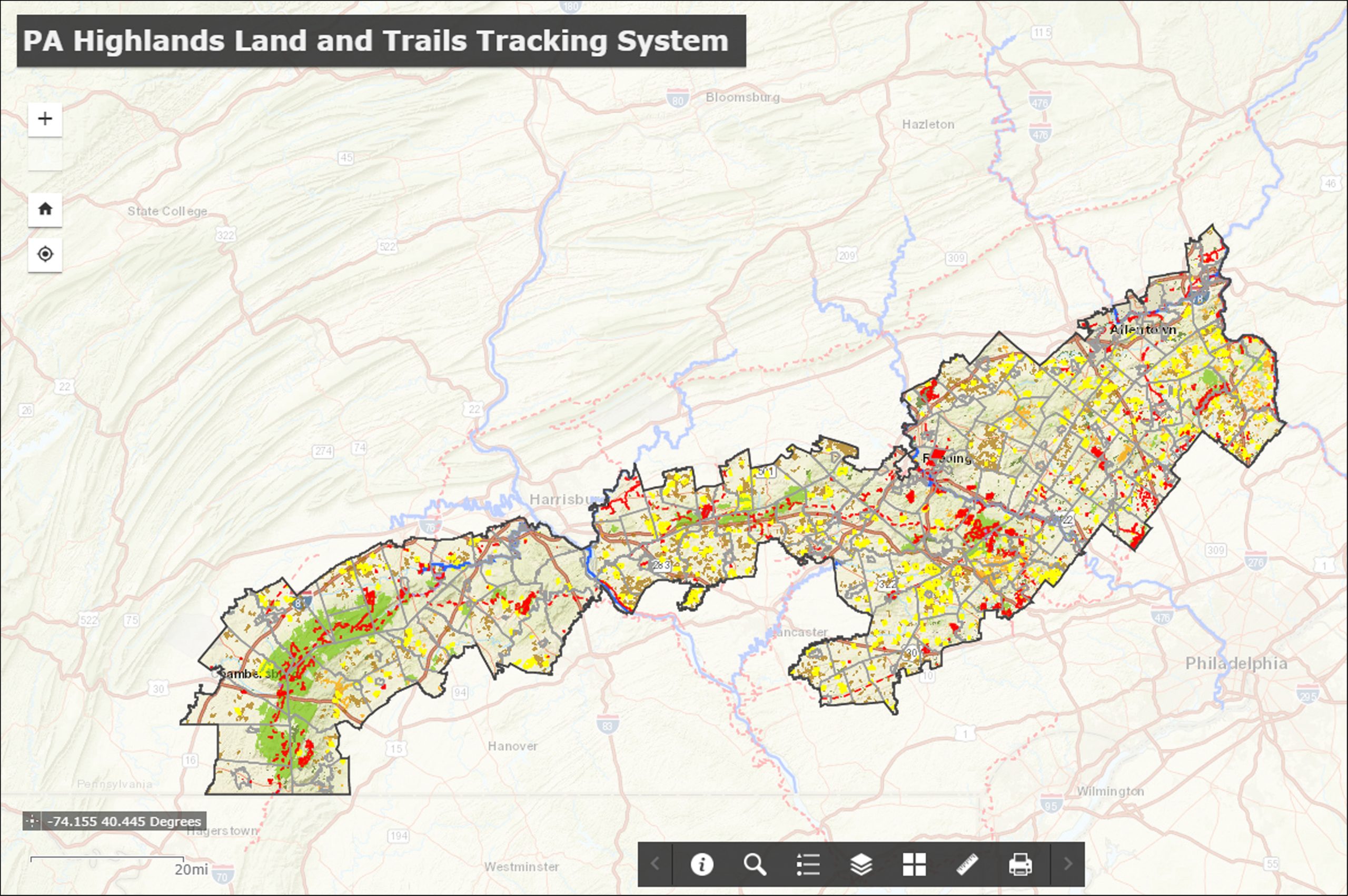 Updated Version of Land and Trails Tracking System Launched ...