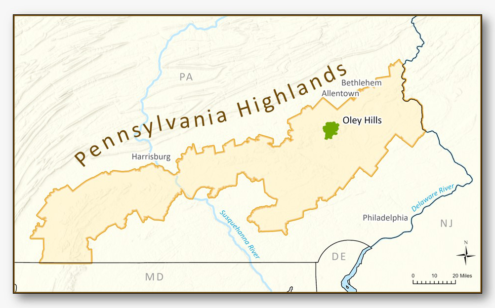 Conservation Atlas Spotlight - Oley Hills - Pennsylvania Highlands