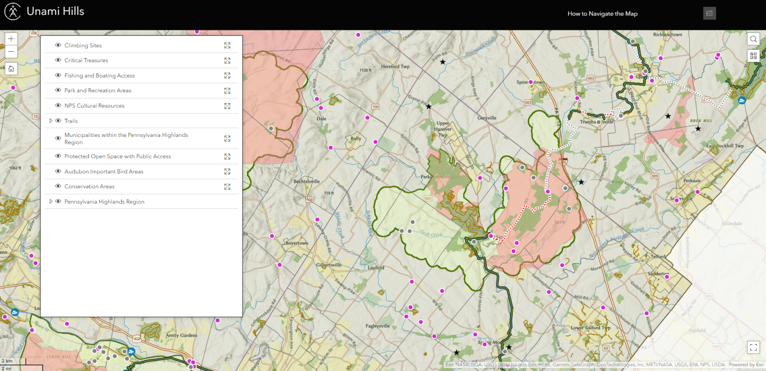Conservation Atlas Spotlight - Unami Hills - Pennsylvania Highlands