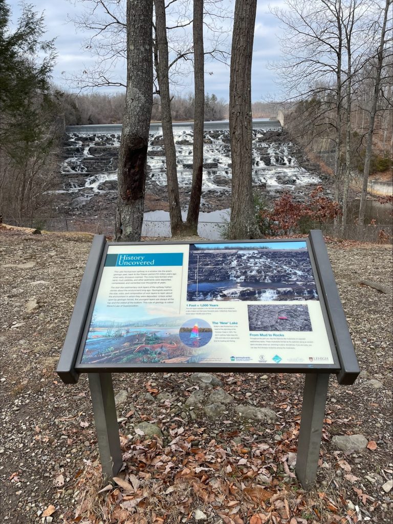 Wayside Exhibit Installed at Lake Nockamixon Spillway - Pennsylvania ...