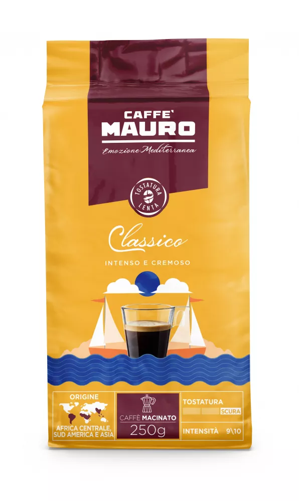 Café Molido Classico Cafetera Italiana 250 G Caffé Mauro - Caffè Mauro