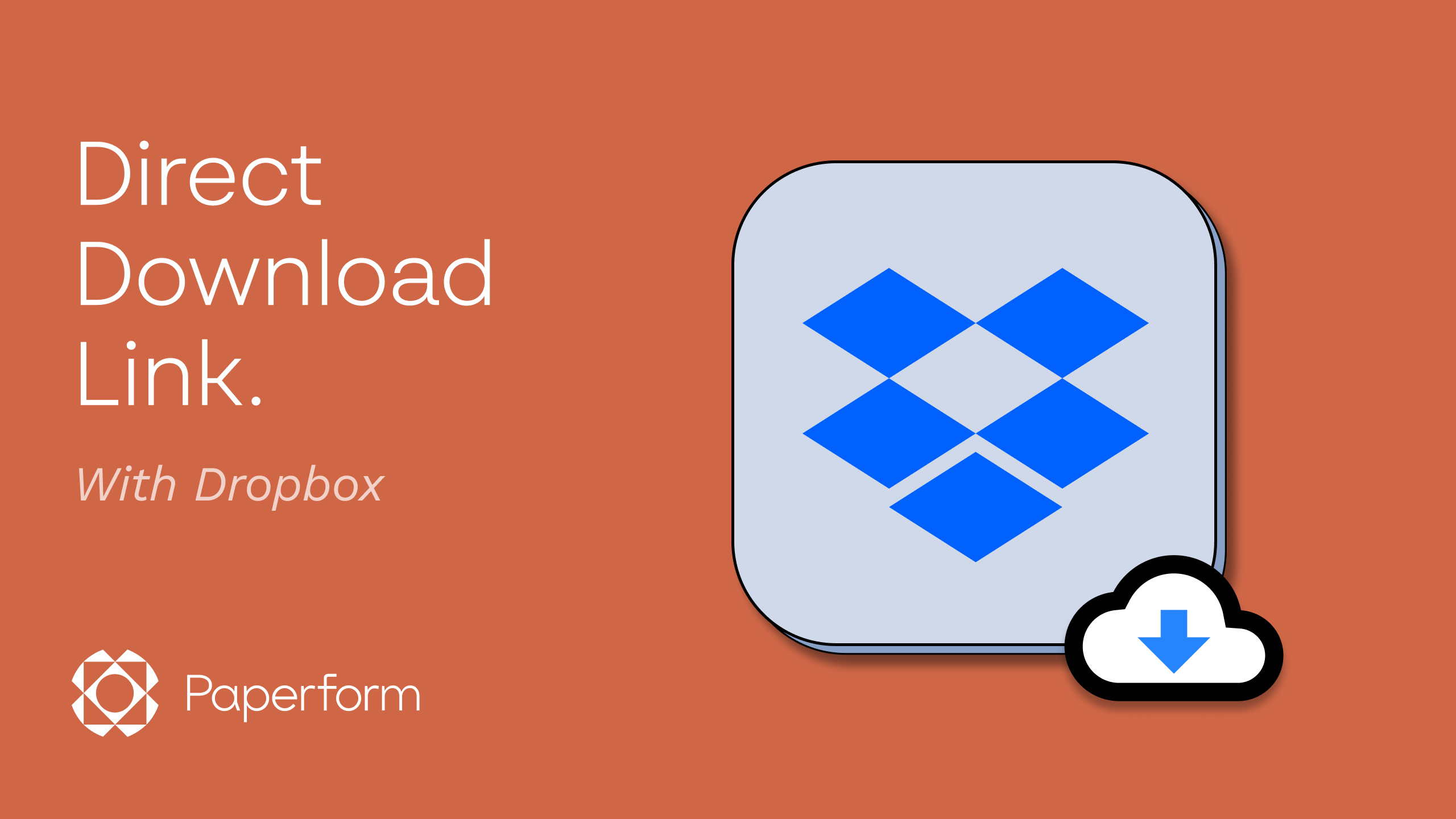 How To Generate A Dropbox Direct Download Link