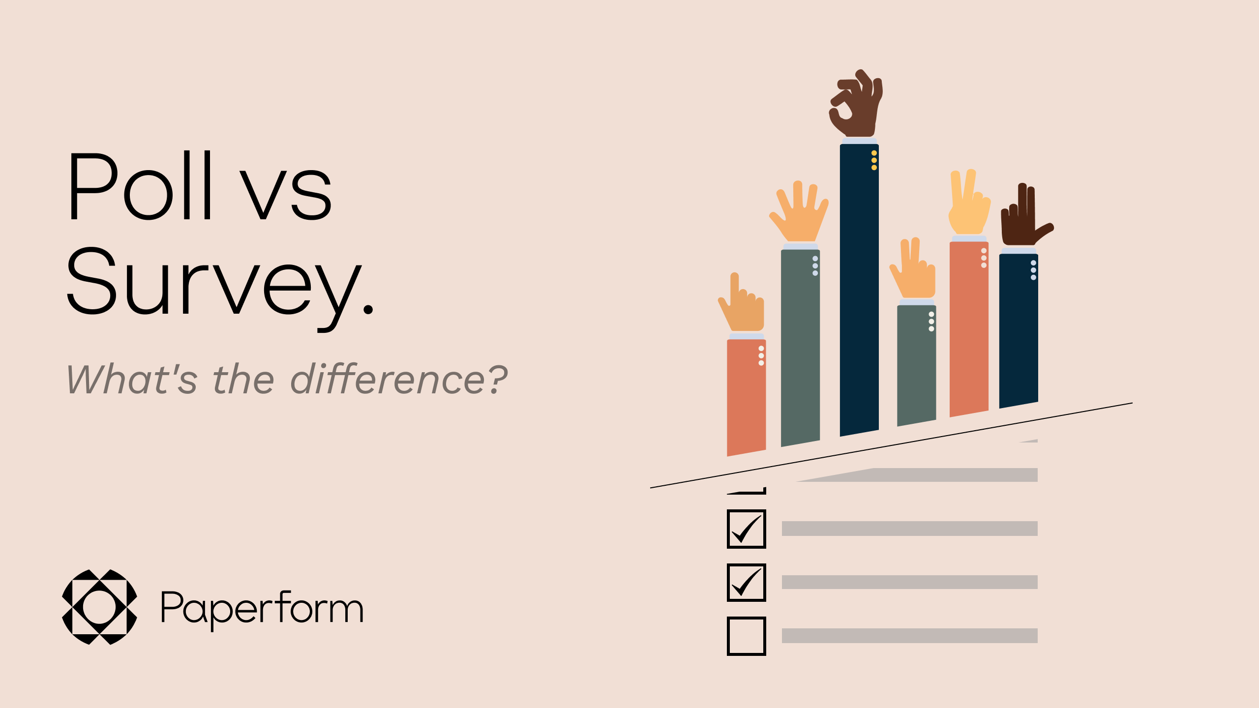Poll Vs Surveys What s The Difference 